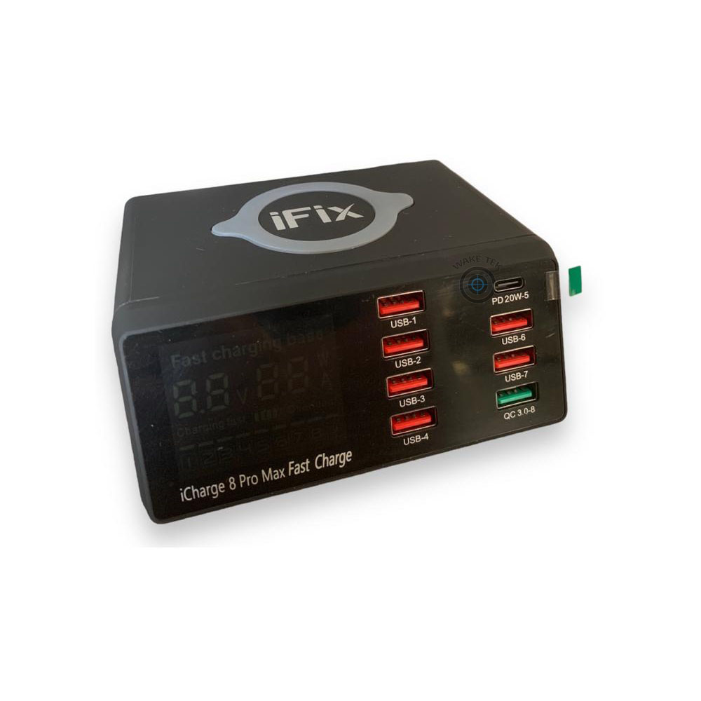 Amperímetro USB Digital iFix c/ Carga para Indução – Wake-Tek